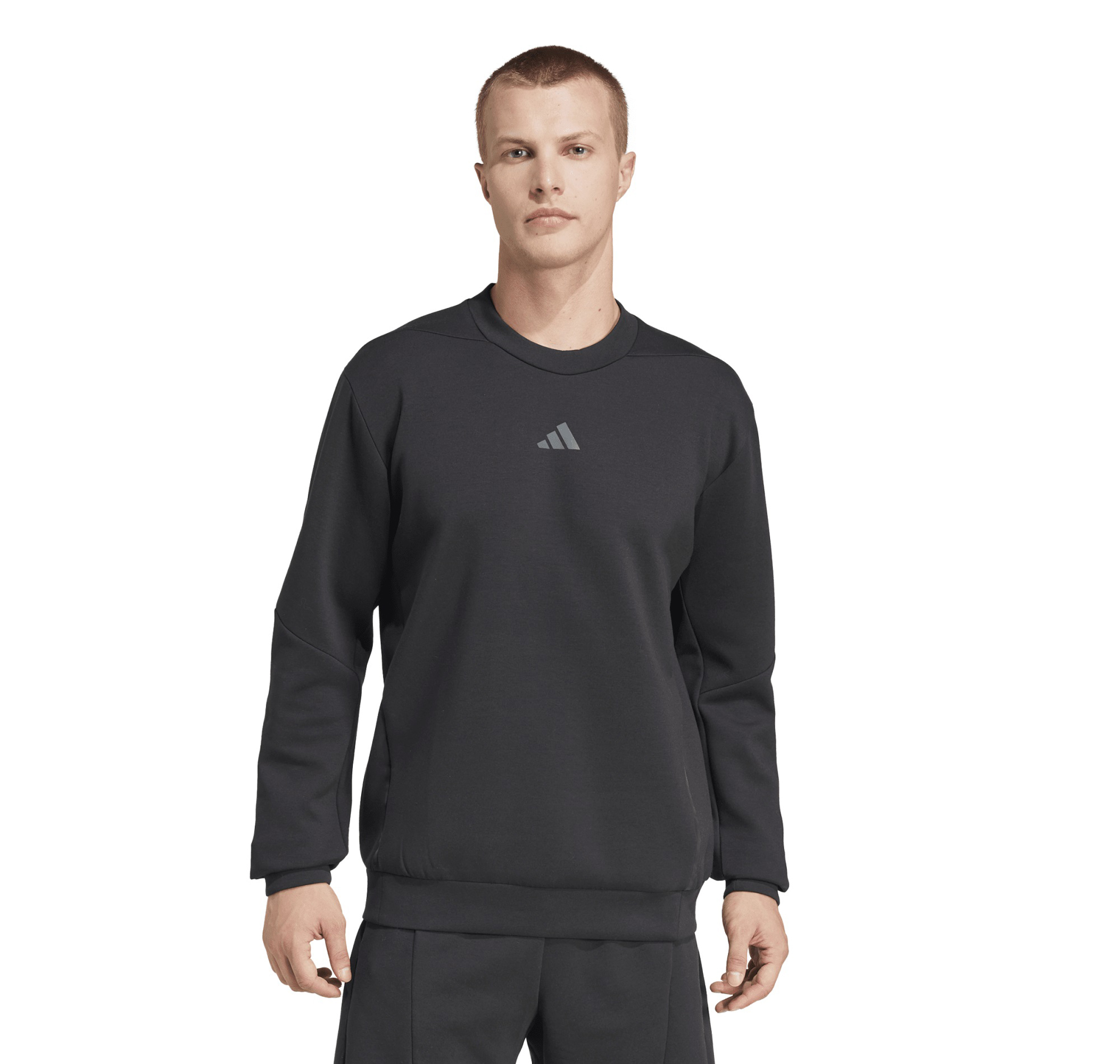 adidas D4T Crew Sweats Erkek Siyah Sweatshirt| Yalı Spor