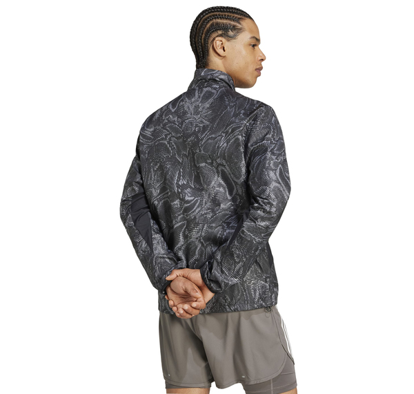 adidas Otr E Aop Jkt Erkek Gri Yağmurluk-Rüzgarlık| Yalı Spor